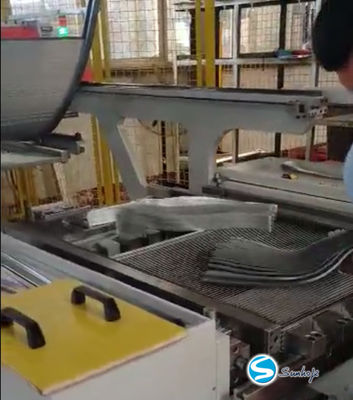220V Tube Radiator Core Builder Machine