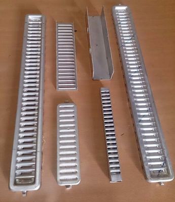 Certificate Radiator header Plate , Car Radiator Components Aluminium