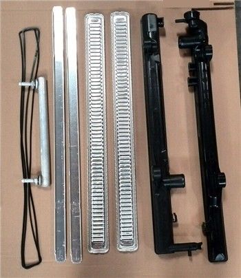 Durable Auto Parts Car Radiator Plastic Tank Corrosion Resistant For ...