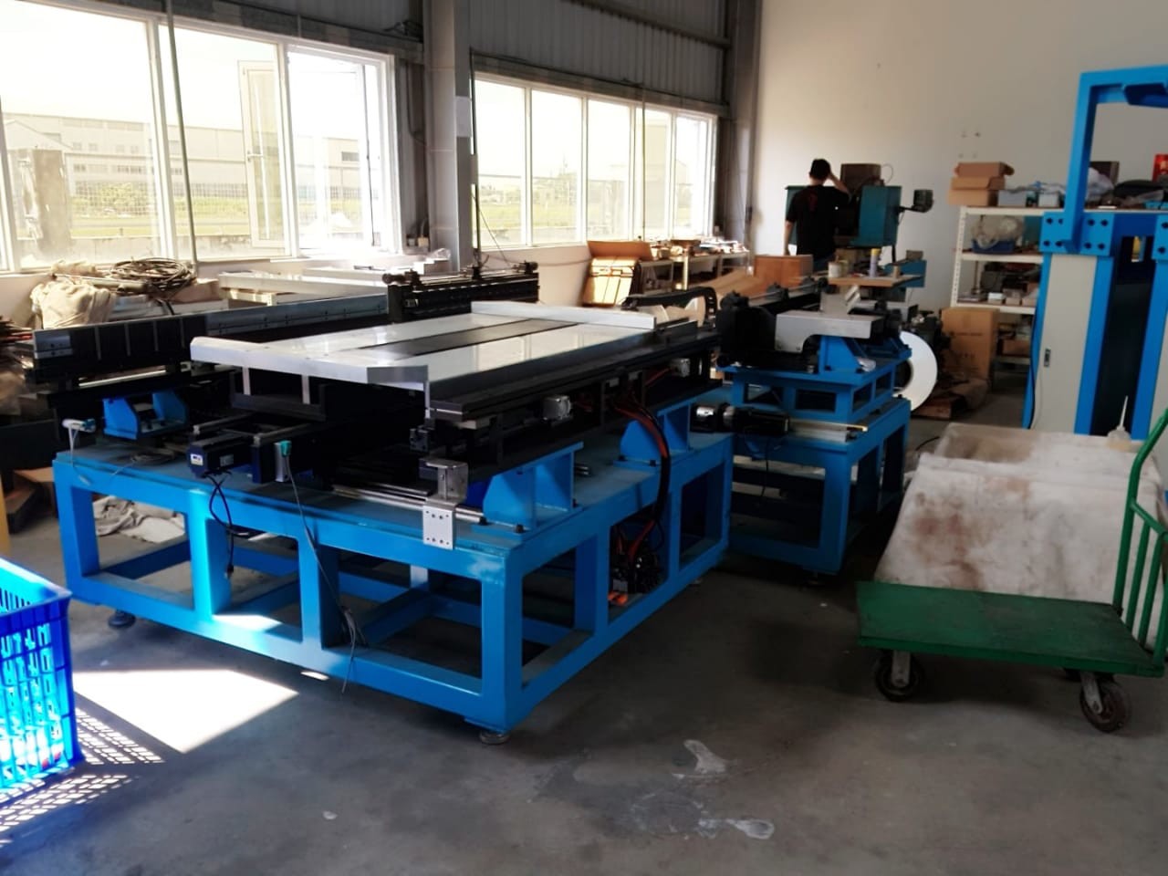 Height 920mm Radiator Core Builder Machine Assembling For Automatic Car ...