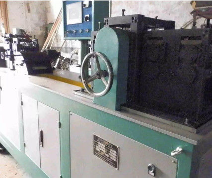 PLC Copper Radiator Fin Forming Machine Plate Fin Type