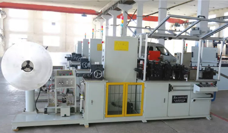 Car Aluminum Radiator & Condenser Fin Making Machine For Heat Exchanger ...