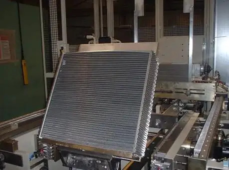 Radiator Car Core Assembly Machine Maximum 2mm Tube Thickness 8mm Fin ...