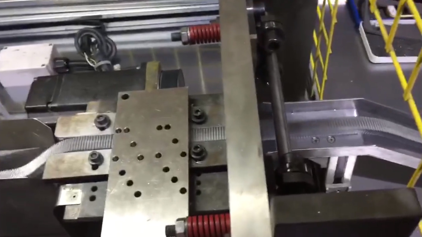 PLC Radiator Fin Forming Machine 800kg 8-200mm Fin Width With ...