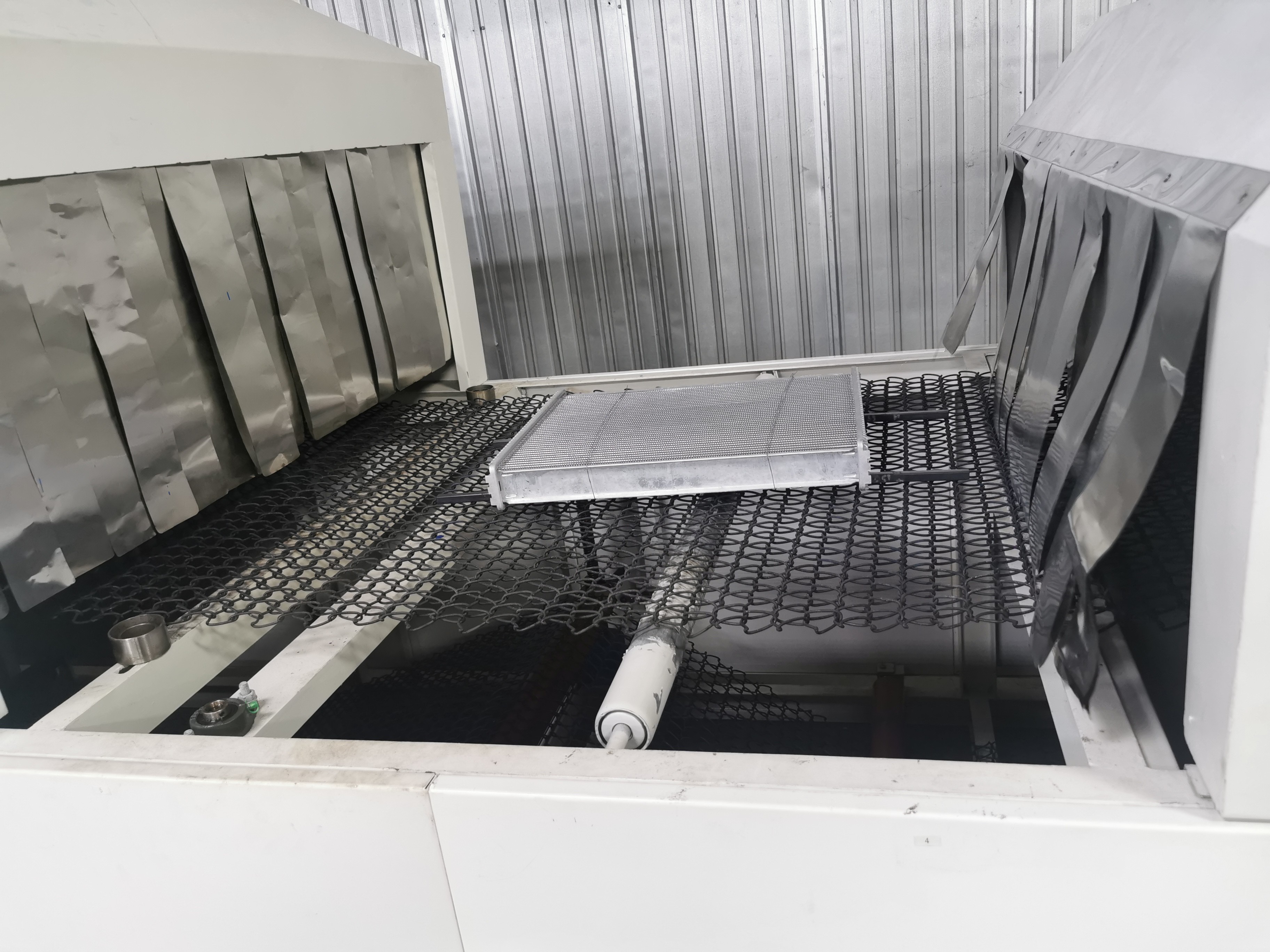 PLC Continuous Brazing Furnace Max Temperature 650 Degrees Nitrogen ...