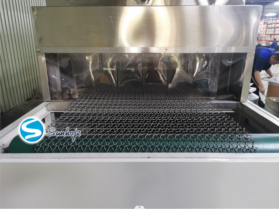 2.2KW Aluminum Brazing Furnace Tube Heating 900mm For Continuous ...