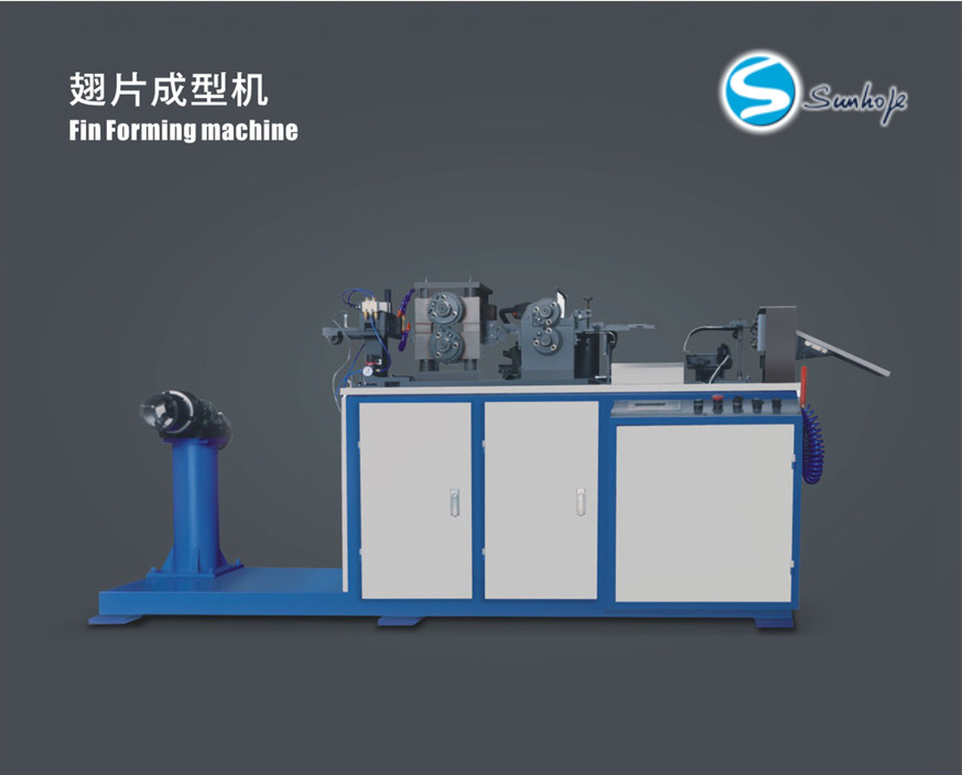 High Accuracy Radiator Fin Forming Machine 2.2KW Motor Roller Forming ...