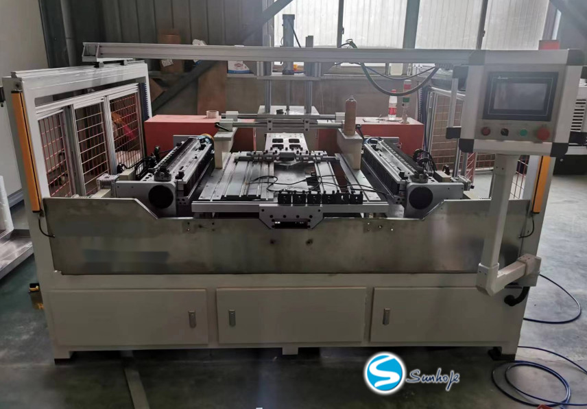 Adjustable Frequency Radiator Core Builder Machine With 6-8 Cylinders