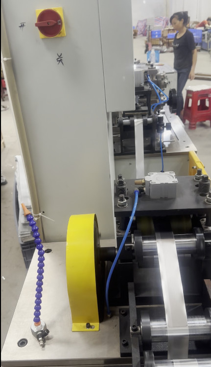 1.5-2mm Aluminium Fin Aluminum Forming Radiator Fin Making Machine With ...