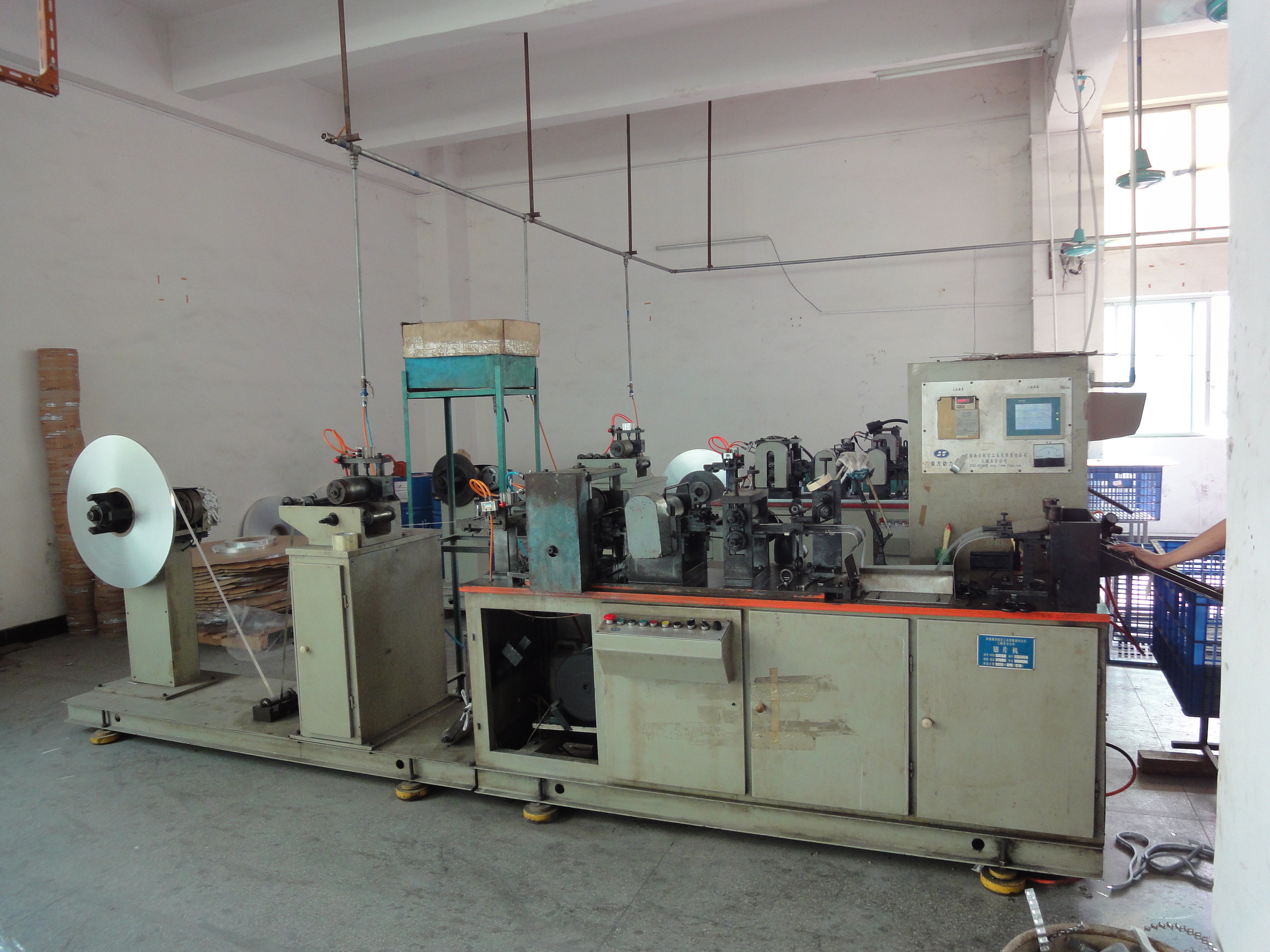 Programmable 8-200mm Fin Width Radiator Fin Forming Machine With ...