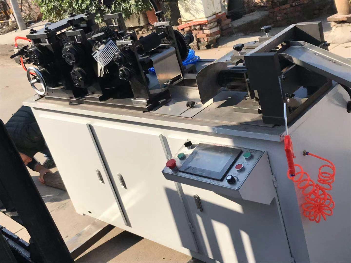 1.5mm-2mm Tube Thickness Aluminium Fin Press Machine