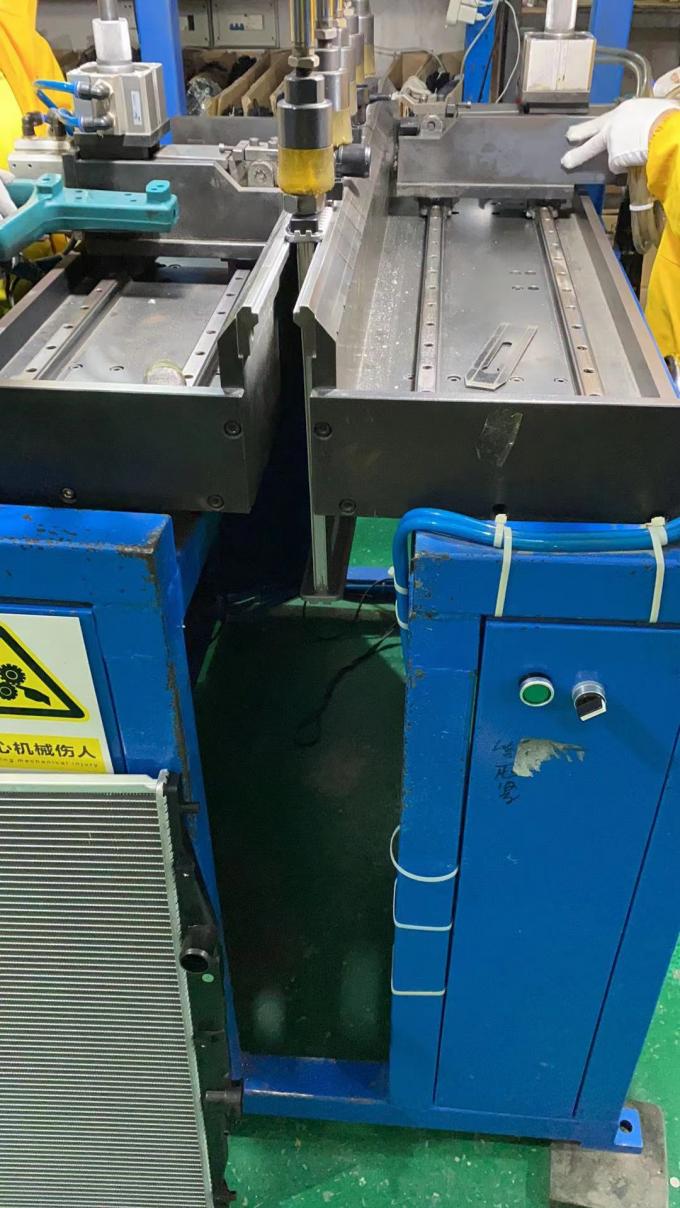 400W Power Plastic Radiator Tank Crimping Tool , Radiator Manufacturing ...